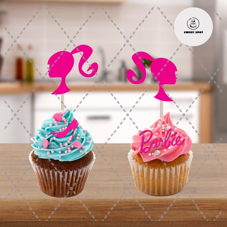 Printable Cake & Cupcake Topper for Girls-digital Download-print From ...