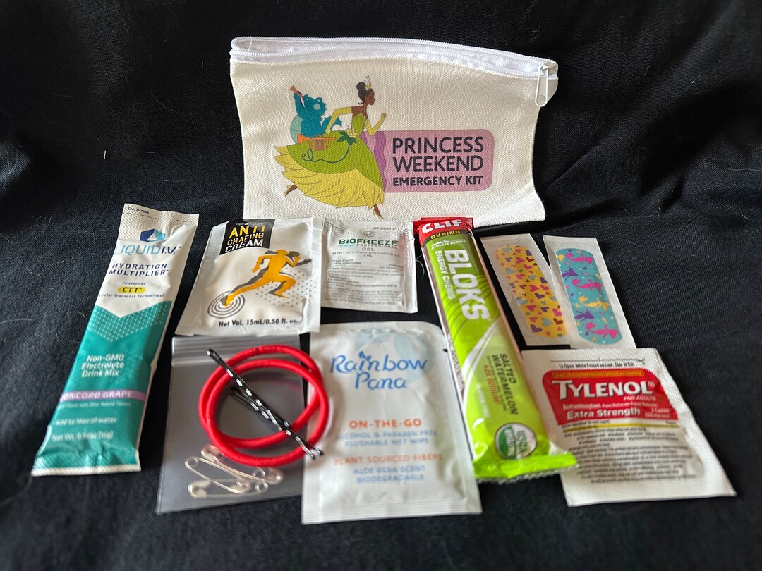 Rundisney 2024 Princess Weekend Emergency Kit - Etsy
