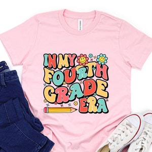 In My Fourth Grade Era Shirt, 4th Grader Girl Kid Outfit, First Day of ...
