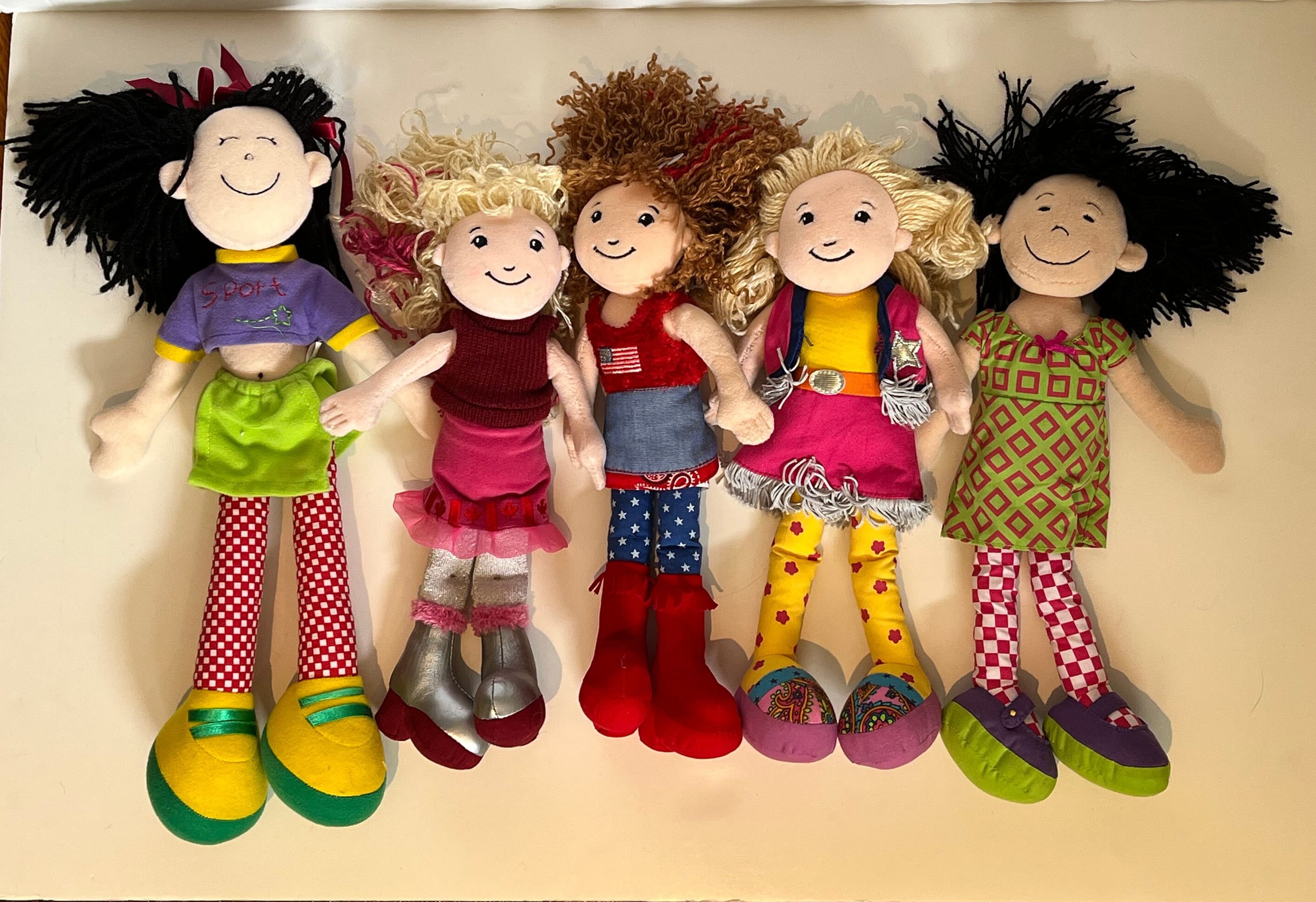 Vintage Groovy Girls Dolls Set of 5 - Etsy