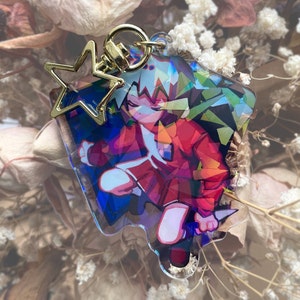 Yume Nikki Madotsuki Holographic Keychain - Etsy