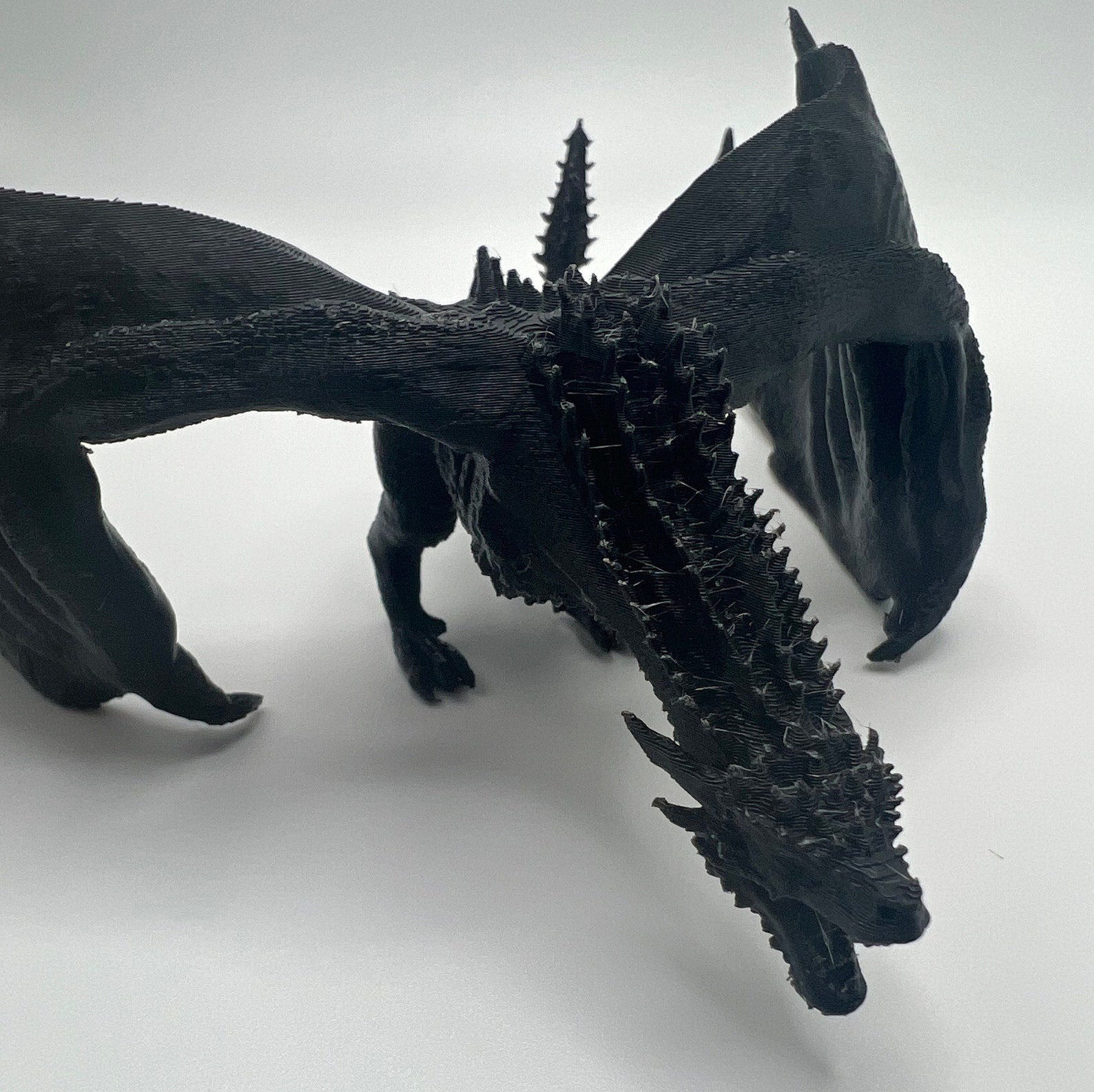 Custom 3D Printed Dragon Figurine Drogon Viserion - Etsy
