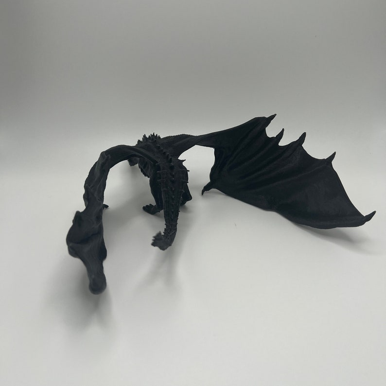 Custom 3D Printed Dragon Figurine Drogon Viserion - Etsy