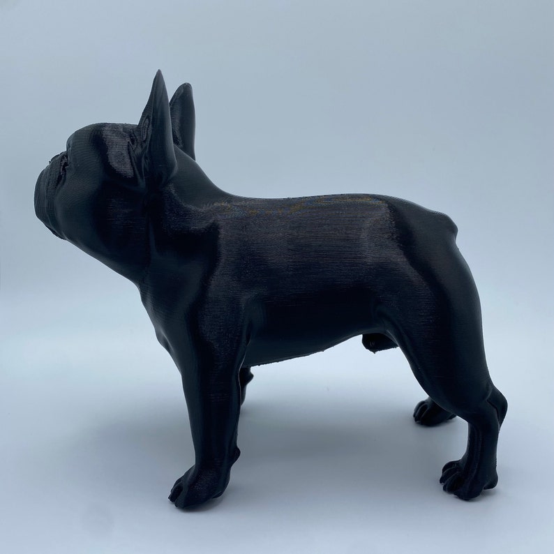 Custom 3D Printed French Bulldog Figurine - Etsy