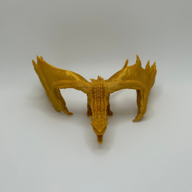 Custom 3D Printed Dragon Figurine Drogon Viserion - Etsy