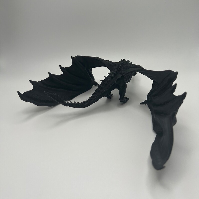 Custom 3D Printed Dragon Figurine Drogon Viserion - Etsy