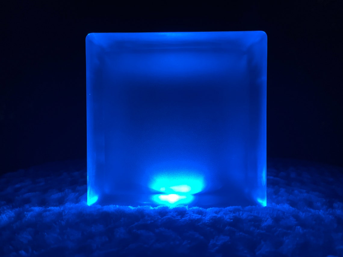 Special Day Glass Block Lights | Etsy