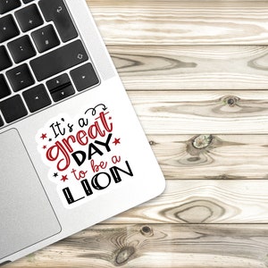 Personalized Mascot Sticker/school Sticker/personalized School/custom ...