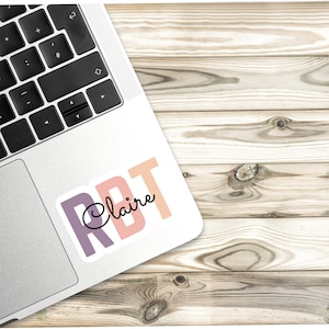 RBT Registered Behavior Technician/personalized Sticker/aba Gift/aba ...