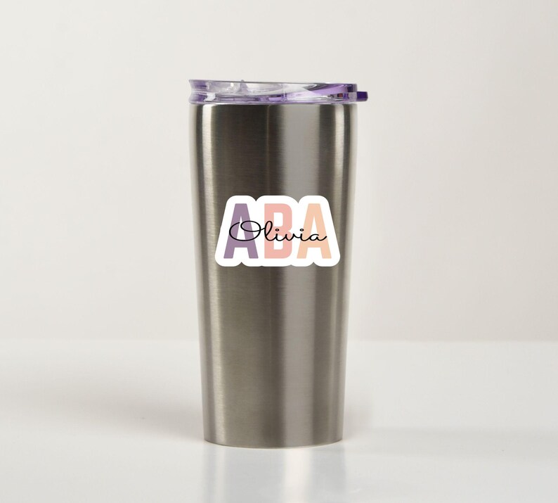 ABA Applied Behavior Analysis Sticker/personalized Sticker/aba Gift/aba ...