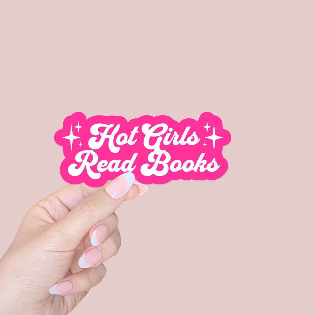 Hot Girls Read Books/ Kindle Sticker/book Stickers for Kindle/emotional ...