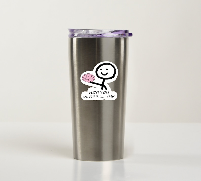 Sarcastic Meme Sticker/funny Water Bottle Sticker/journal - Etsy