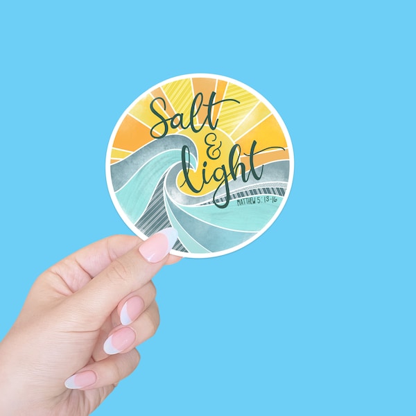 Salt and Light Stickers - Etsy