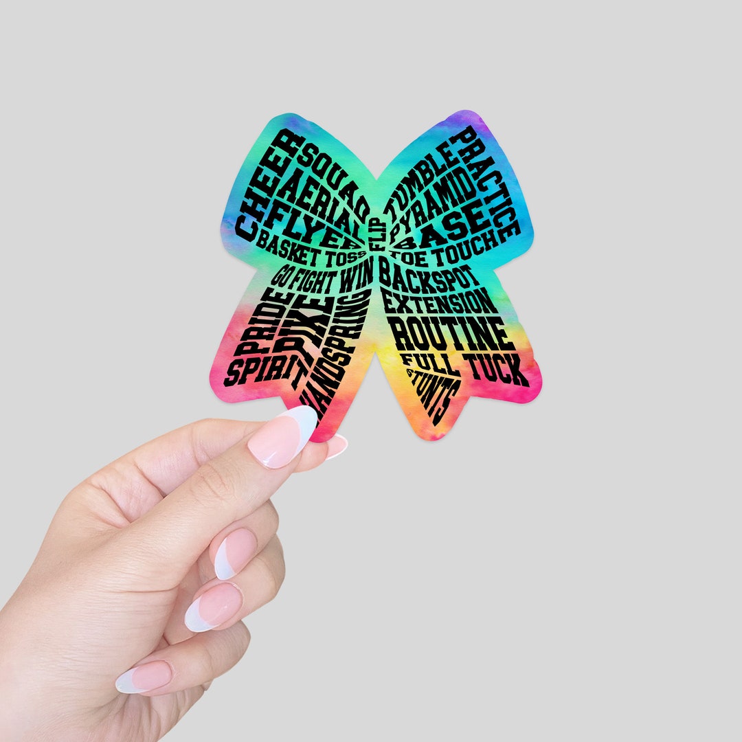 Cheer Sticker/cheer Gifts/cheer Mom/cheerleader Team Gift/cheer Coach ...