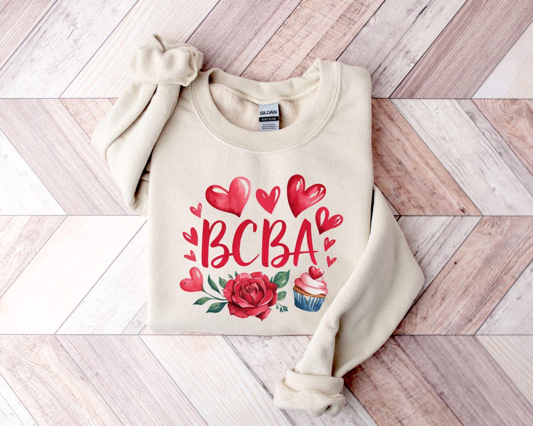 BCBA Valentines Day PNG, Behavior Analyst Sublimation Png, Instant ...