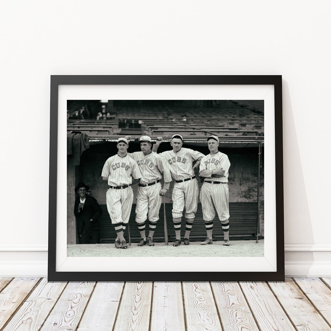Vintage Photo - 1940's Vintage Cubs Baseball Team Photo - Photography ...