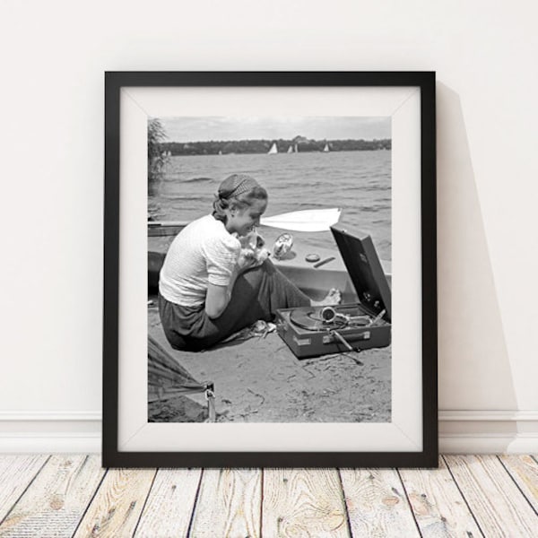 Beach Record Player - Etsy