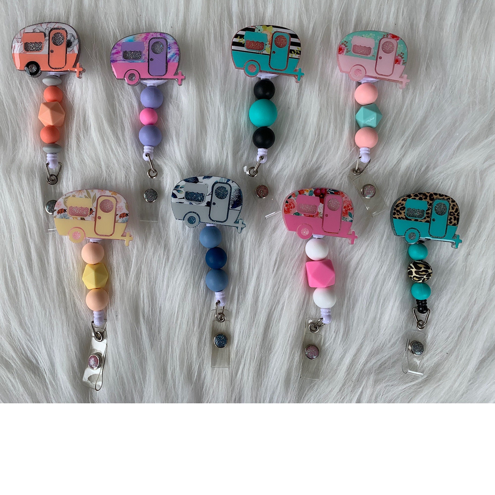 Camper Badge Reel - Etsy