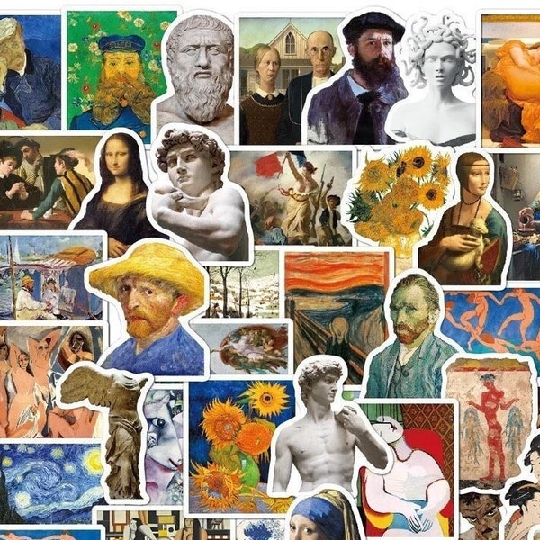 Renaissance Stickers - Etsy