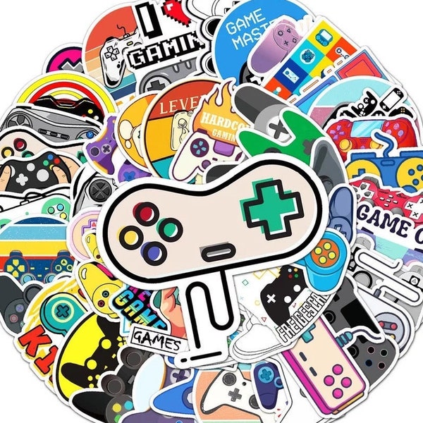 Video Game Controller Sticker Water Bottle - Etsy
