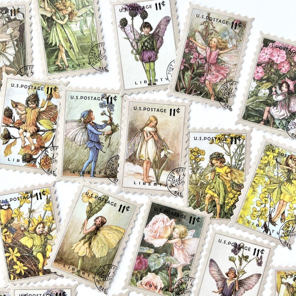 Fairy Rubber Stamp - Etsy