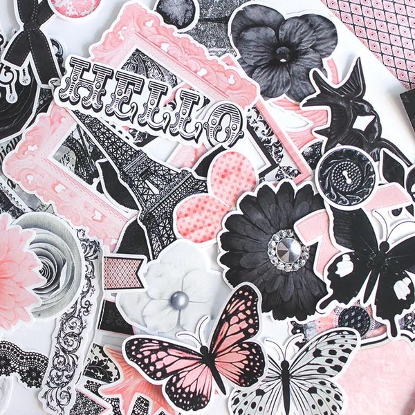 French Themed Stickers - Etsy