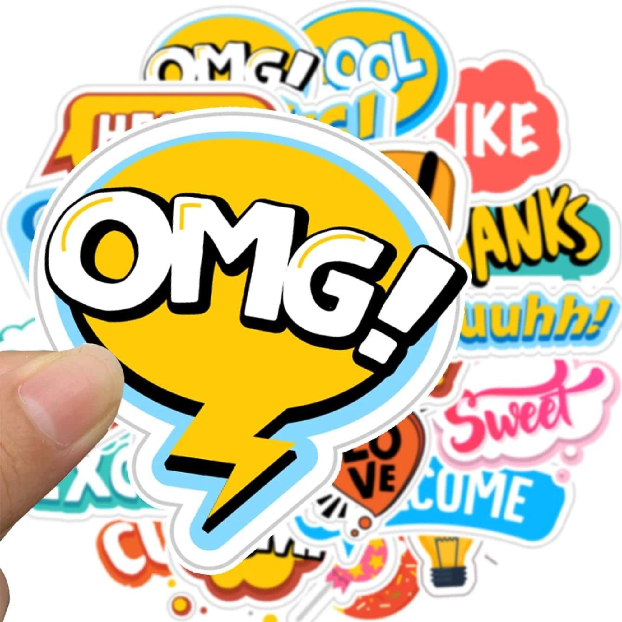 Tổng hợp hơn 78+ sticker omg dễ làm nhất - Co-Created English