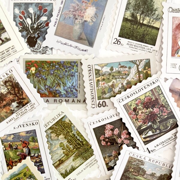 Stamp Stickers - Etsy