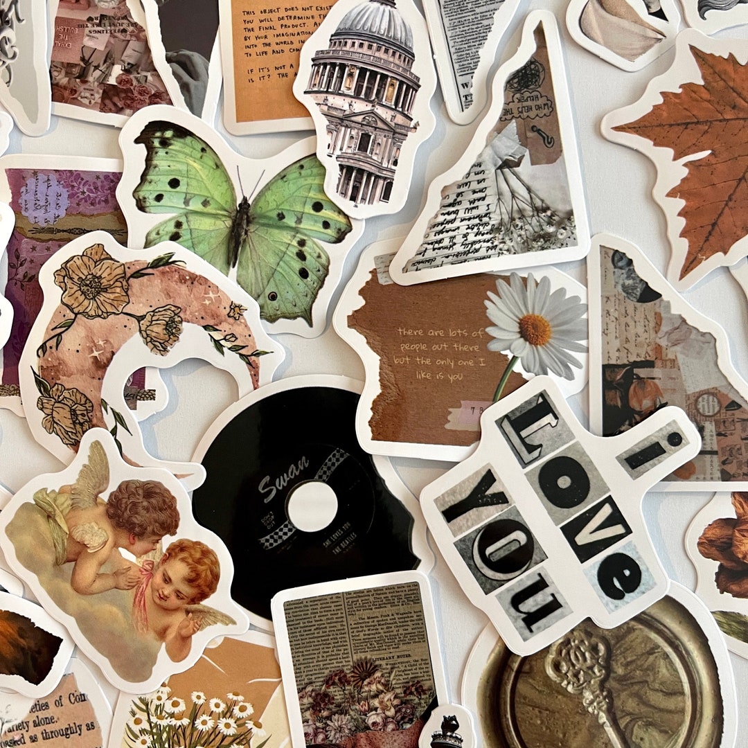 45 Retro Art Graffiti Stickers - Vintage Art Sticker - Renaissance ...