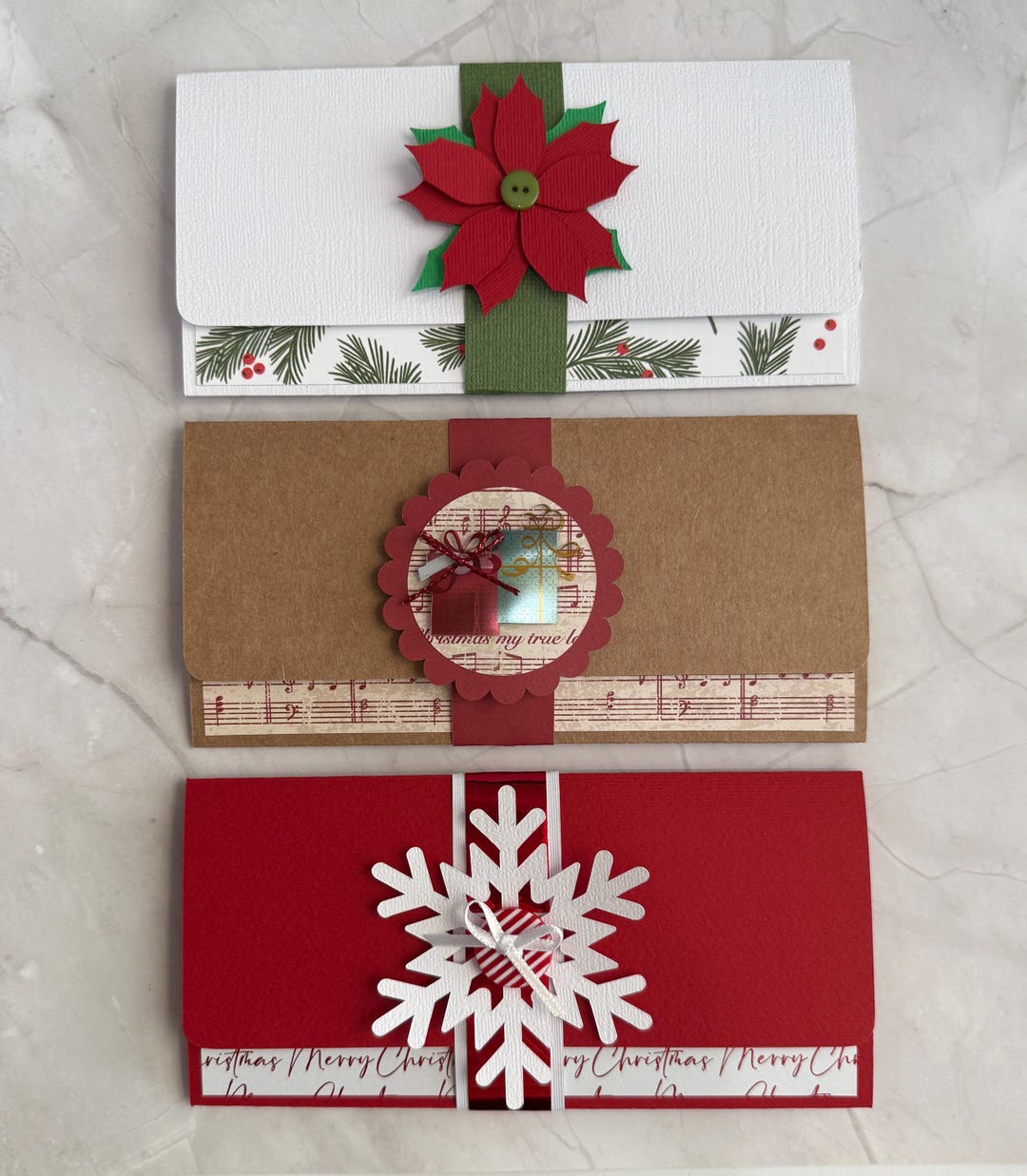 Handmade Christmas Money Holders, Bible Verse, Cash Gift Envelope (2 ...