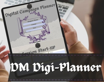 Dnd Campaign Planner - Etsy