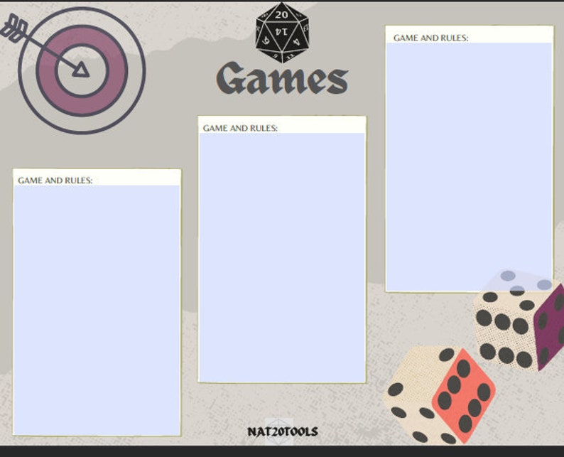 DM Digi-planner | Fillable PDF for Dnd Campaign Planning, Organization ...