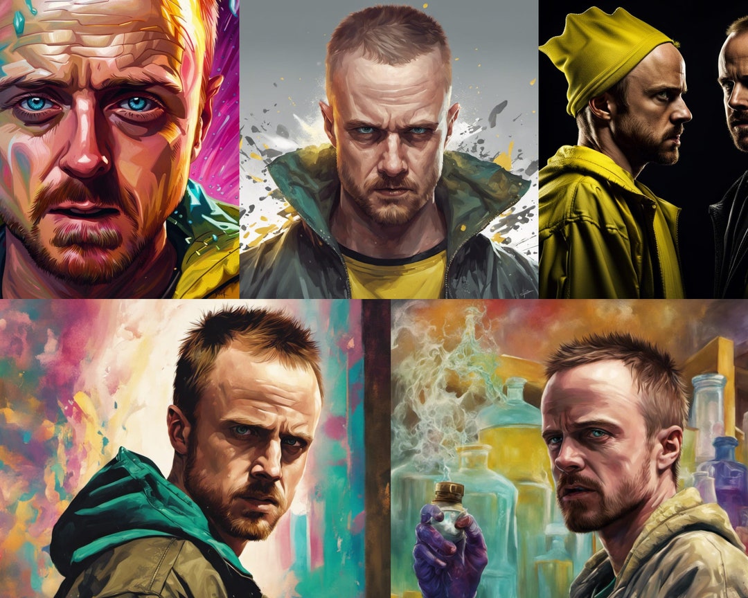 Breaking Bad Jesse Pinkman Portraits - Etsy