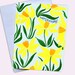 Daffodil Birthday Card Colorful Bday Card, Daffodil Greeting Card ...