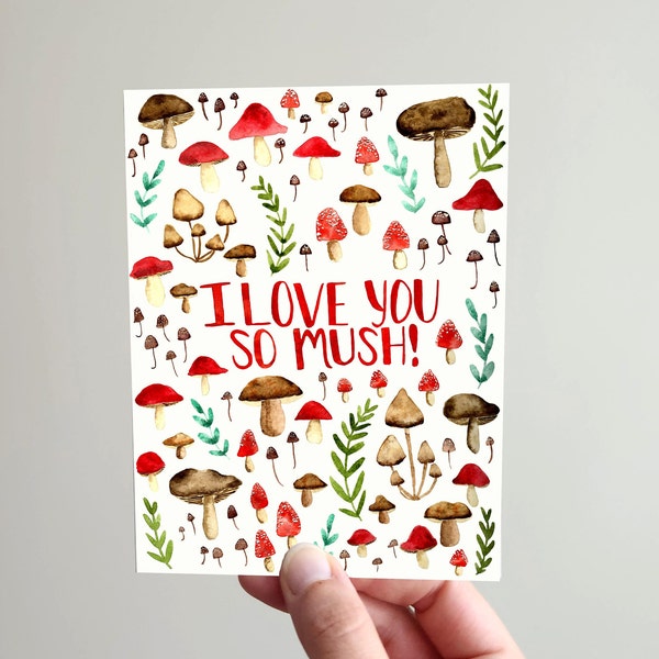 Mushroom Valentine - Etsy