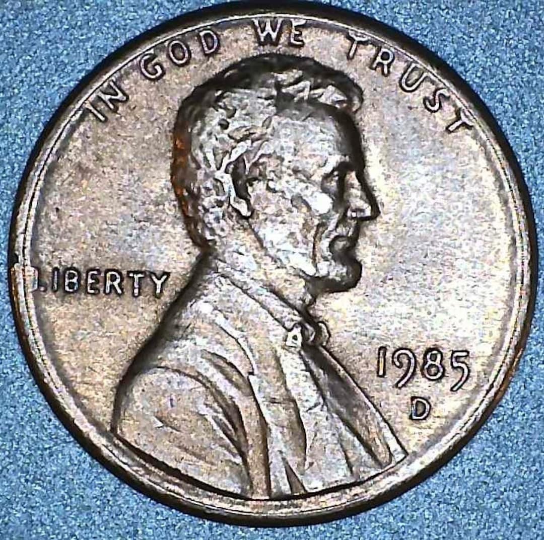 RARE 1985 D Lincoln Memorial Penny Obverse Errors. - Etsy