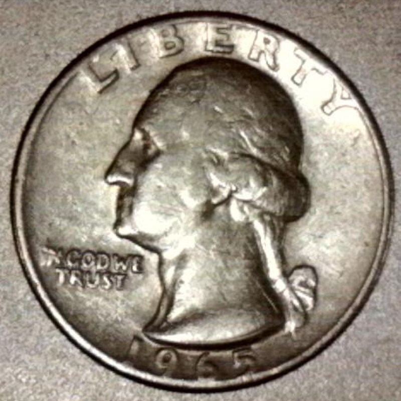 1965 Washington Quarter - Etsy