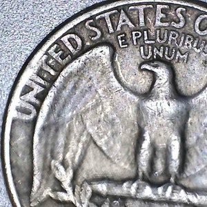 RARE 1967 No Mint Washinton Quarter Silver With Errors. 5.32 Gr. - Etsy