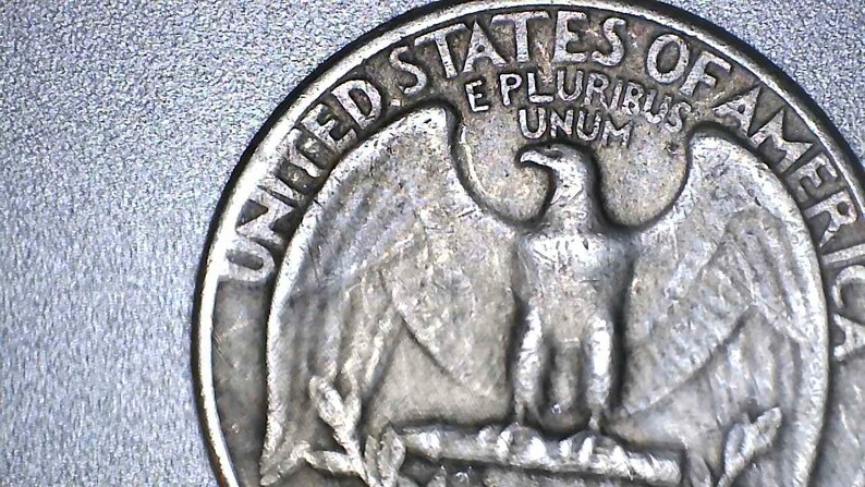 RARE 1967 No Mint Washinton Quarter Silver With Errors. 5.32 Gr. - Etsy