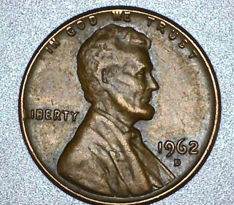 RARE 1962 D Lincoln Penny Error Obverse and Reverse - Etsy Canada