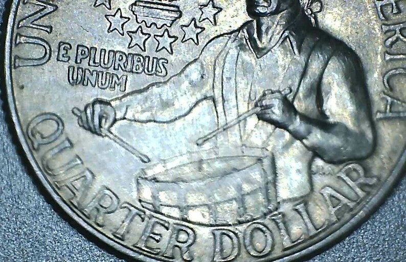 Rare 1776-1976 Bicentennial Quarter No Mint With Drum Error and Others ...