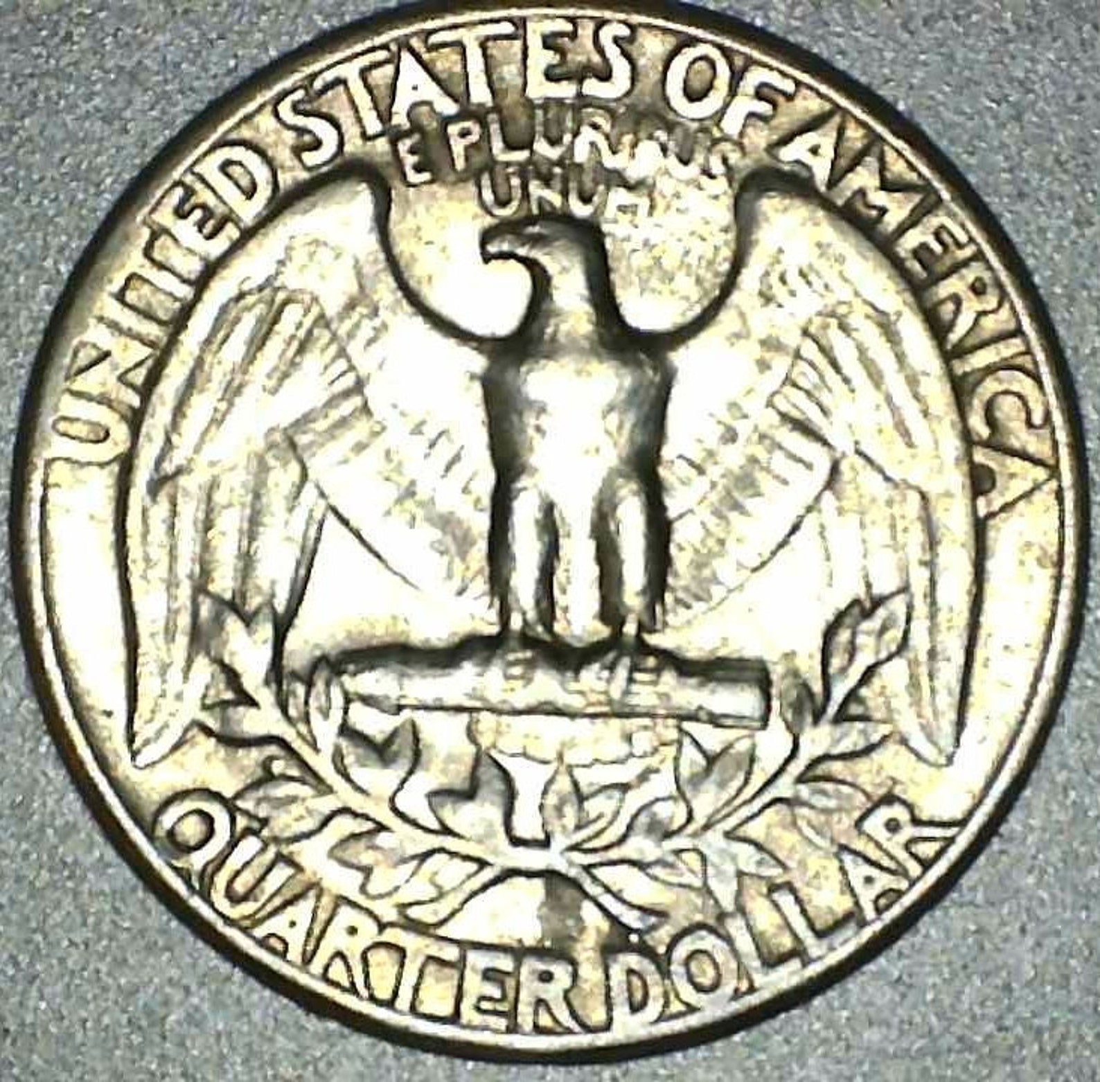 RARE 1965 No Mint Quarter With Errors Obverse & Reverse. - Etsy