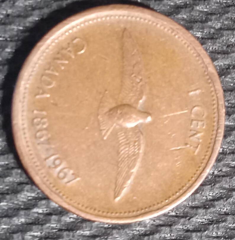 1 Cent Canadian 1867-1967 RARE - Etsy
