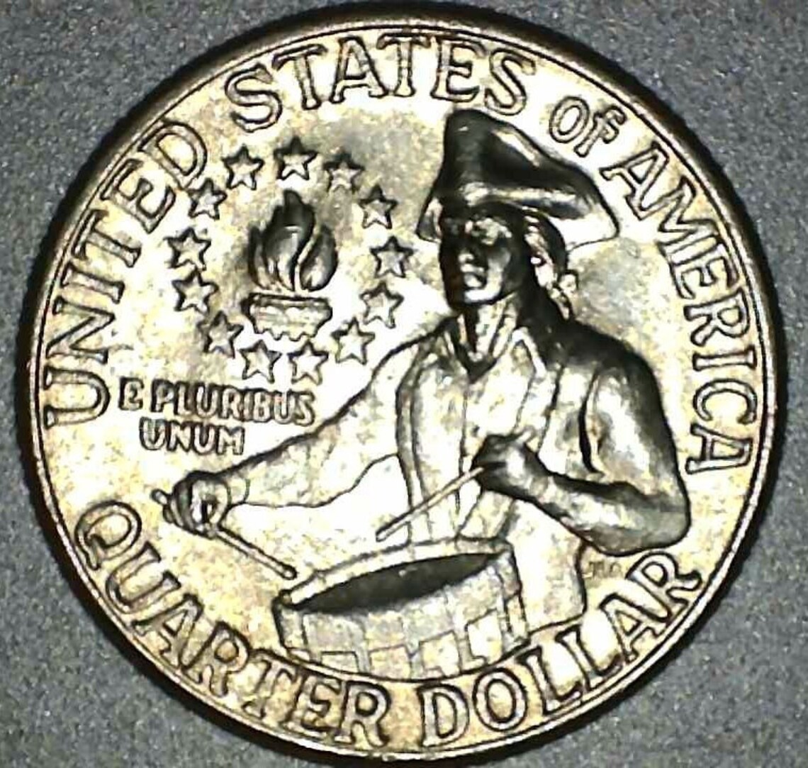 1776-1976 D Bicentennial Quarter With Errors. Date Filled. 5.78 Gr. - Etsy