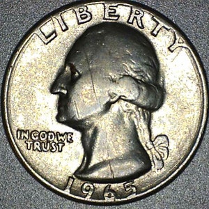 RARE 1965 No Mint Quarter With Errors Obverse & Reverse. - Etsy