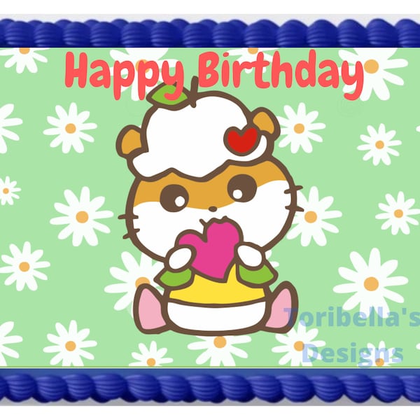 Hamster Cake Topper - Etsy