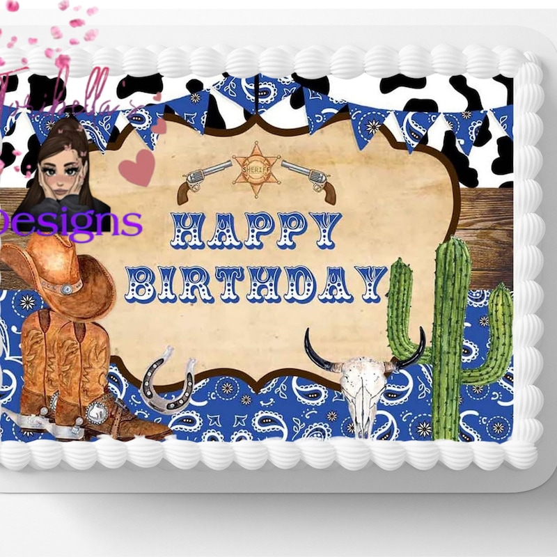 Cowboy Edible Decor - Etsy