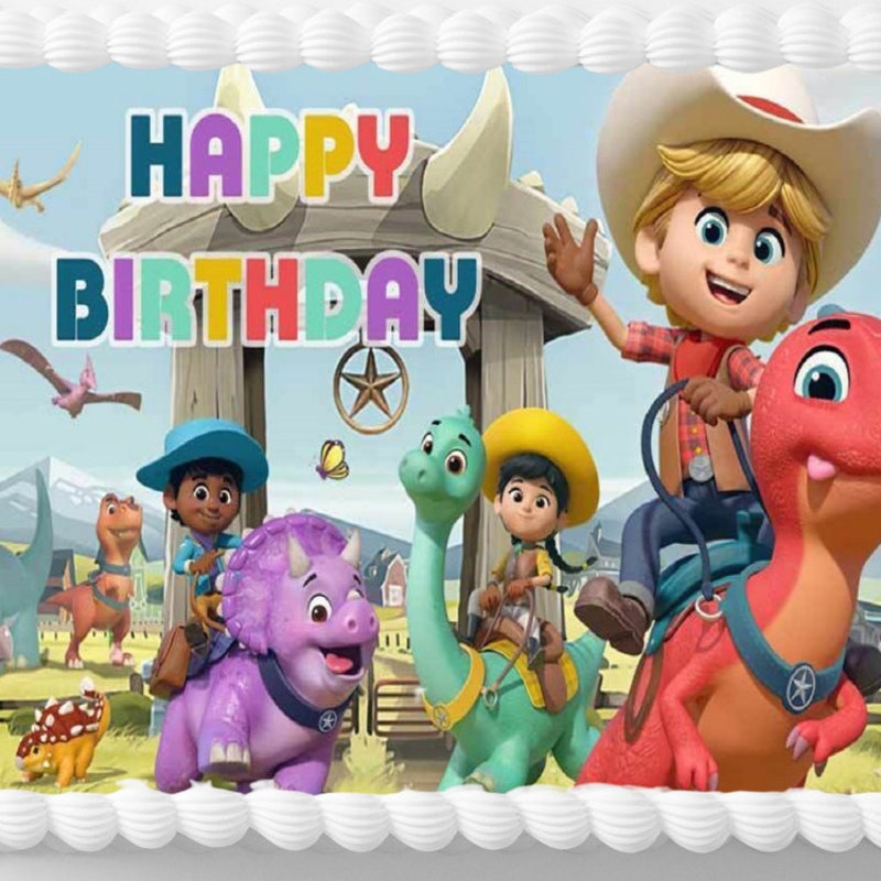 Dino Ranch Birthday Party - Etsy
