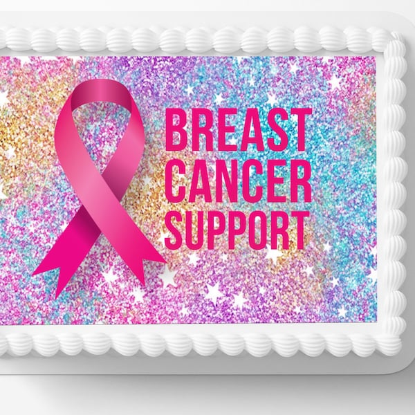 Breast Cancer Cake - Etsy