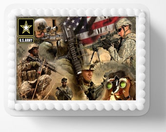 Military Boot Cake Topper - Etsy